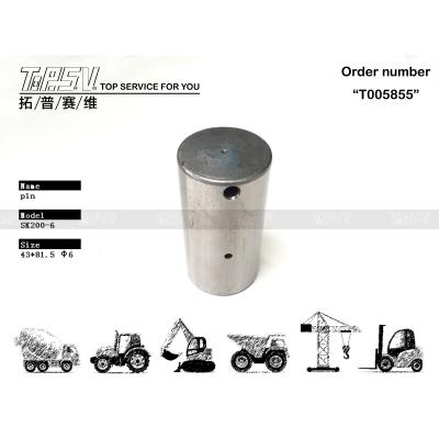 China High Durability SK200-6 Excavator Travel 2 Stage Gear Pin For Machinery Repair Shops for sale