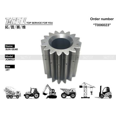 China Long-Lasting JCM913 Excavator Travel 2 Stage Sun Gear Reducer Gear Parts for sale