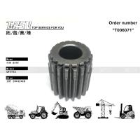 China FR60-7 Excavator Travel 2 Stage Sun Gear Models Excavator Sun Gear In Black Planetary Reducer for sale