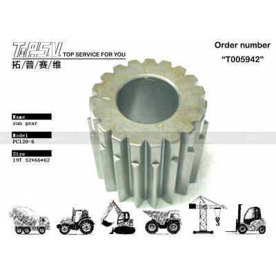 China PC120-6 Excavator Travel 2 Stage Sun Gear Drive Motor in Heavy Duty Construction for sale