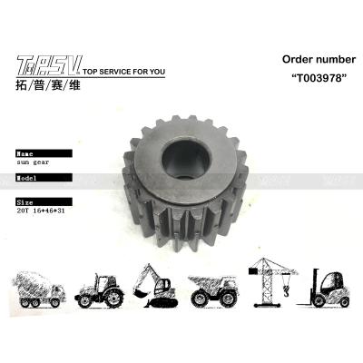China PC30-7 Excavator Swing 2 Stage Sun Gear for Machinery Repair Shops for sale