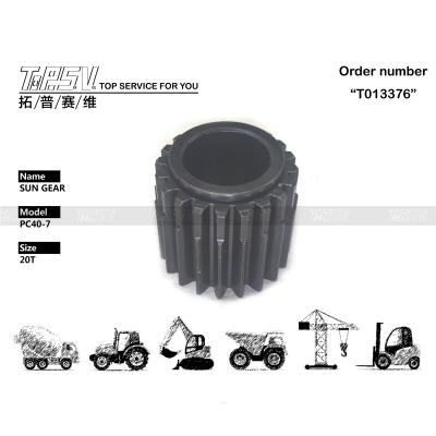 China Planetary Reducer PC40-7 Excavator Travel 2 Stage Sun Gear for sale