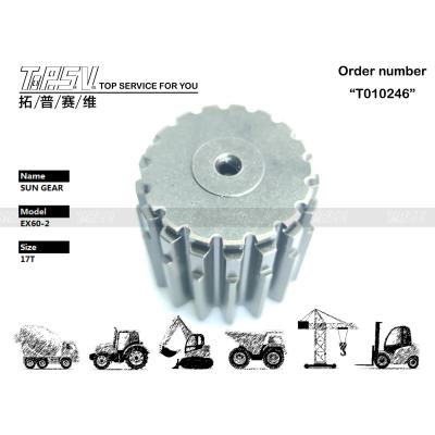 China 3054866 EX60-2 2 Stage Sun Gear For Maintenance Gear Oil In Excavator Transmission System for sale