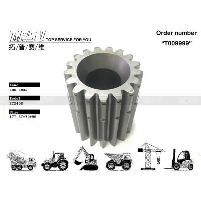 China VOE14505752 Steel EC240B Excavator Travel 2 Stage Sun Gear Reducer Gear Parts Heavy-Duty for sale