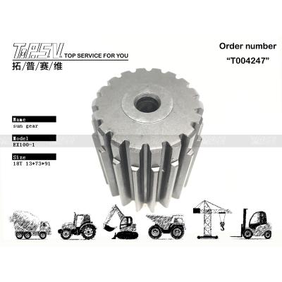 China 3037607 High Precision EX120-1 Excavator Swing 2 Stage Sun Gear For Transmission System for sale