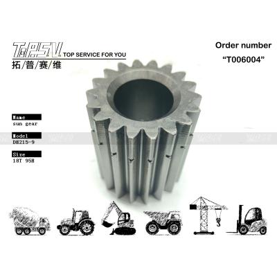 China K9007391 Easy To Install DH215-9 Excavator Travel 2 Stage Sun Gear With Hydraulic Motor Drive High Durability for sale