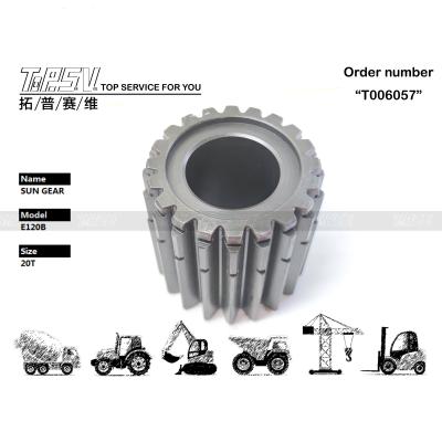 China 099-0204 E120B Excavator Travel 2 Stage Sun Gear For Machinery for sale