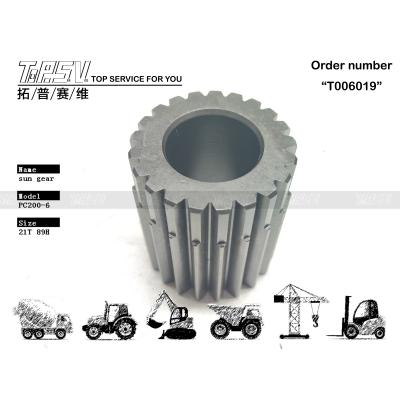 China 20Y-27-22130 Hydraulic Motor Drive PC200-6 Excavator Travel 2 Stage Sun Gear Made of Steel for Easy Installation and Smooth Operation for sale