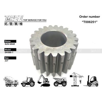 China K9000794 Easy To Install DH300-7  Travel 3 Stage Sun Gear Smooth Operation in Excavator Transmission System Made of Steel for sale