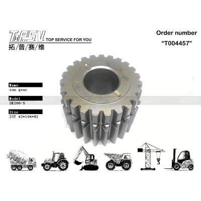 China YN32W01006P1 Hydraulic Motor Drive SK200-5 Excavator Swing 2 Stage Sun Gear for Excavator Transmission System within Machinery Repair Shops for sale