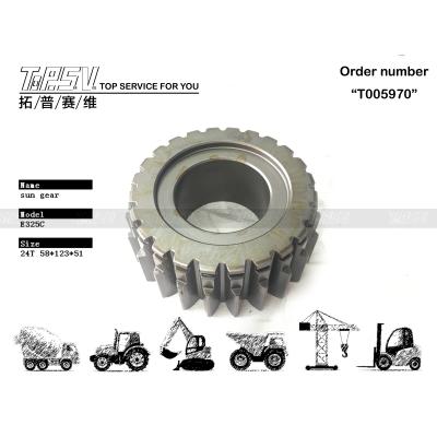 China 169-5589 Gear Oil for E325C Excavator Travel 2 Stage Sun Gear Motor Parts Compatible and Durable Maintenance for sale