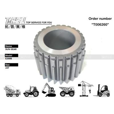 China 096-3840 Used In Excavator Machinery View Image of E200B Excavator Travel 3 Stage Sun Gear Motor Parts for sale