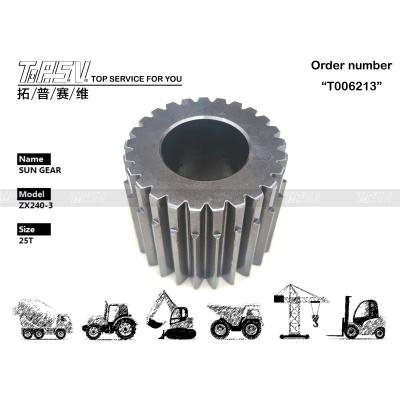 China 3103054 Maintenance Gear Oil ZX240-3 Excavator Travel 3 Stage Sun Gear with High Precision and Steel for sale
