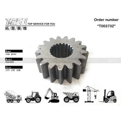 China 41A0112 High Precision CLG225 Excavator Swing 1 Stage Sun Gear Motor Parts and Ready to Ship Immediately for sale