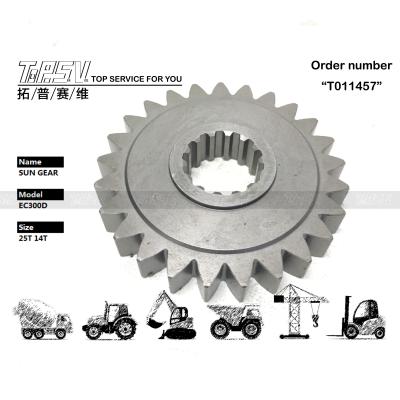 China VOE14599952 Installation Easy To Install EC300B Excavator Travel 1 Stage Sun Gear Motor and Availability for sale