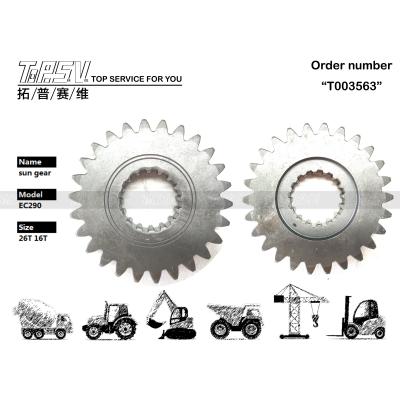 China SA1036-00590 EC290 Excavator Sun Gear for Maintenance Gear Oil Used In Excavator Machinery at Machinery Repair Shops for sale