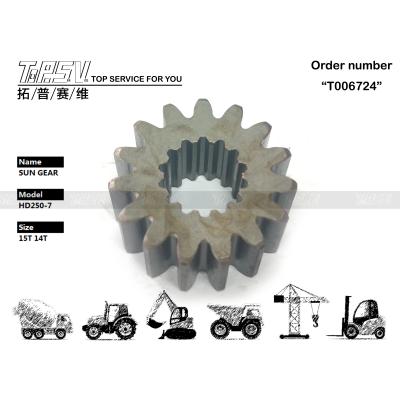 China View Image HD250-7 Excavator Travel Sun Gear Robust Steel Construction for Smooth and Precise Swinging for sale