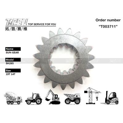 China Dependable Excavator Drive Motor for SH265 Excavator Swing 1 Stage Sun Gear Transmission System Depends On Size for sale