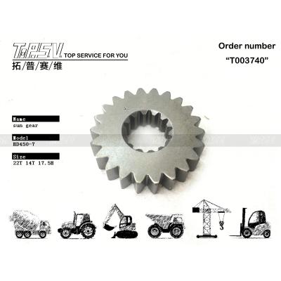 China Easy To Install HD450-7 Excavator Swing 1 Stage Sun Gear Planetary Reducer with High Durability for sale