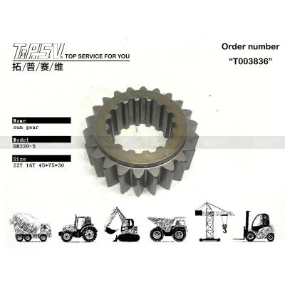 China Transport Packaging Dealed Bag DH220-5 Excavator Swing 1 Stage Sun Gear for Excavator Transmission System Used In Excavator Machinery for sale