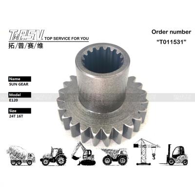 China Hydraulic Motor Drive E120 Excavator Swing 1 Stage Sun Gear Drive Motor for Fast and Powerful Operation for sale