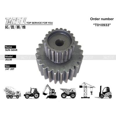 China View Image JS130 Excavator Swing 2 Stage Sun Gear for Made-to-Order Sizes for sale