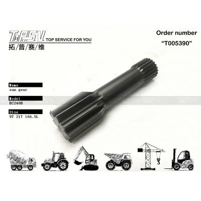 China VOE14575733 Machinery Repair Shops EC240B Excavator Travel 1 Stage Sun Gear Hydraulic Motor Drive Depends On Size for sale