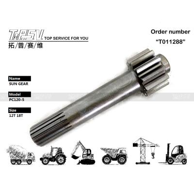 China 203-27-53112 Depends On Size PC120-5 Excavator Travel 1 Stage Sun Gear Used In Excavator Machinery for Energy Mining for sale