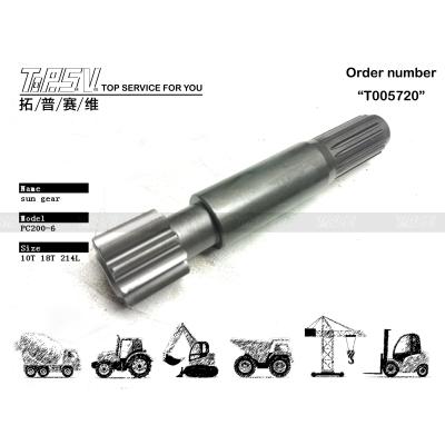 China 20Y-27-42510 Compatibility Compatible With Various PC200-6 Excavator Travel 1 Stage Sun Gear Models Excavator Sun Gear Depends On Size Used In Excavator Machinery for sale