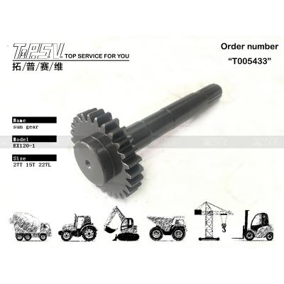 China 2025958 Depends On Size EX120-1 Excavator Travel 1 Stage Sun Gear Parts in Black for High Durability for sale