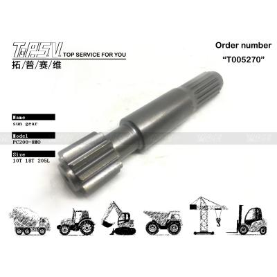 China Manufactured PC200-8MO Excavator Travel 1 Stage Sun Gear with Planetary Reducer for sale
