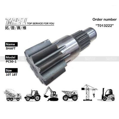 China Hydraulic Drive PC40 Excavator Swing Pinion Motor Parts for Superior Excavator Transmission System for sale