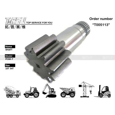 China 201-26-71140 Dealed Bag Other PC60-7 Excavator Swing Pinion Reducer Parts with Hydraulic Drive in 's Market for sale