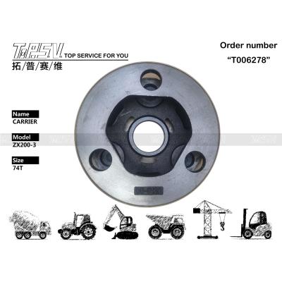 China 1025875 Gear Meshing Installation ZX200-3 Excavator Travel 3 Stage Carrier for Smooth Transport Packaging in Dealed Bag for sale