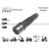 China 3085780 Heat Treatment ZX120 Excavator Travel Motor Pump Shaft Parts for Improved Wear And Tear Resistance for sale