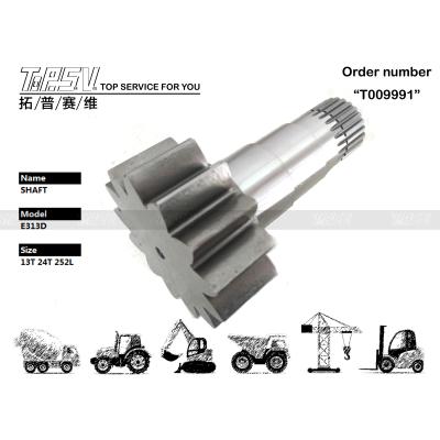 China 353-0539 High Durability Other E312D Excavator Swing Reducer Pinion with View Image and Heat Treatment for sale
