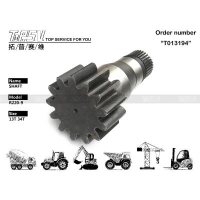 China 39Q6-12121 R220-9 Excavator Swing Pinion Spare Parts Electronics Parts Depend On Packing Type Dealed Bag for Transport Packaging for sale