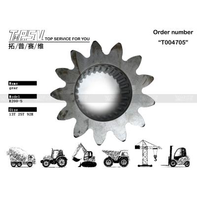 China Transport Packaging Dealed Bag Other R210-3 Excavator Swing Reducer Big Gear Parts and with High Durability for sale