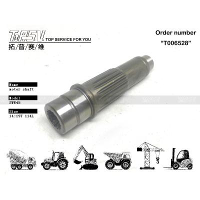 China Hydraulic Motor Drive SWE45 Excavator Final Drive Motor Shaft for Optimal Efficiency and Superior for sale