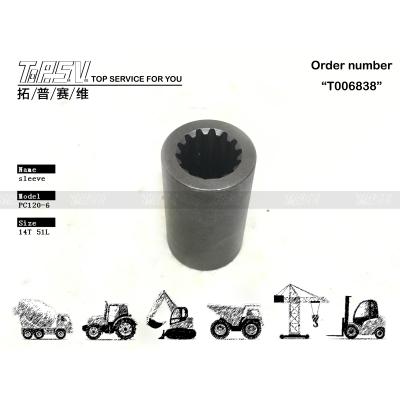 China PC120-6 Excavator Travel Motor Coupling Parts Steel Compatible With Excavator Brands And Models Heavy Duty Construction and Performance for sale