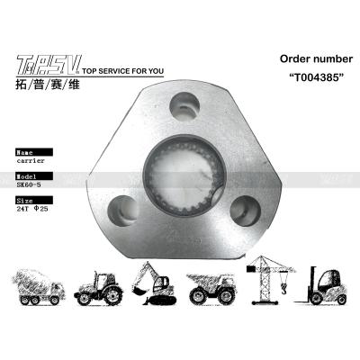 China Steel SK60-5 Excavator Swing 2 Stage Planetary Carrier for Machinery Repair Shops Gear Meshing Installation for sale