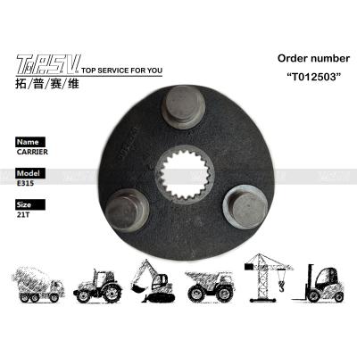 China 136-2835 Hydraulic Motor Drive E313D Excavator Travel 1 Stage Carrier in Black for Smooth Long-Distance Transportation for sale