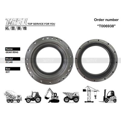 China Rotating TM22 Excavator Travel Gear Ring Essential for Excavator Transmission System for sale