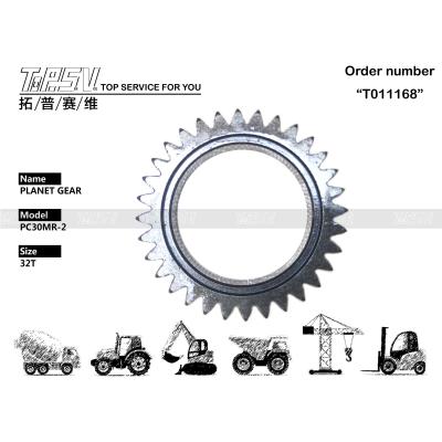 China FUFZD8718-1-06 PC30MR-2 Excavator Travel 2 Stage Planetary Gear for sale
