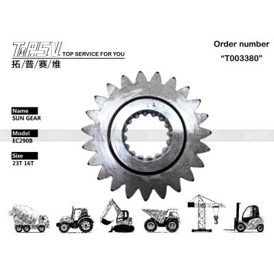 China VOE14547279 Steel EC290B Excavator Swing 1 Stage Sun Gear for Easy Installation in Excavator Transmission System Smooth Installation for sale