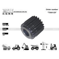 China FUFRP-1159-08 High Precision PC30-7 Excavator Travel 2 Stage Sun Gear  In Black Color for sale