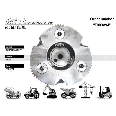 China 099-6553 E70B Excavator Swing 2 Stage Carrier ASSY Parts For Swing Drive Excavator Spare Parts for sale