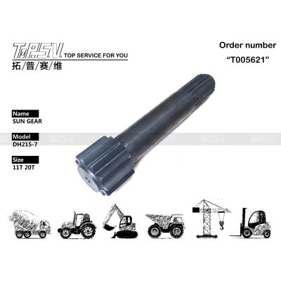 China K9007390 Gear Oil DH215-7 Excavator Travel 1 Stage Sun Gear Parts for Machinery Repair Shops and Maintenance Needs for sale
