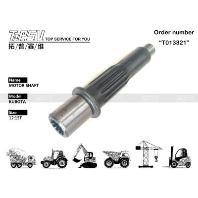 China DEAWOO Excavator Travel Motor Shaft Parts For Travel Drive Excavator Spare Parts for sale