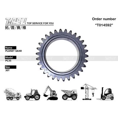 China PC30MR-1 Excavator Travel 2 Stage Planet Gear Parts For Travel Drive Excavator Spare Parts for sale